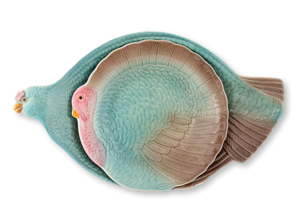 MIdcentury English Turkey Dinner Set – Rose Victoria Antiques