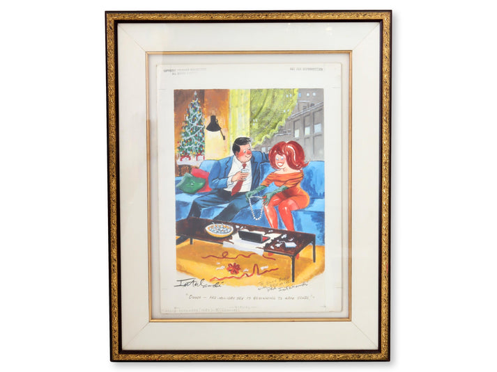 Original Phil Interlandi Playboy Cartoon | December 1983 Issue – Rose ...