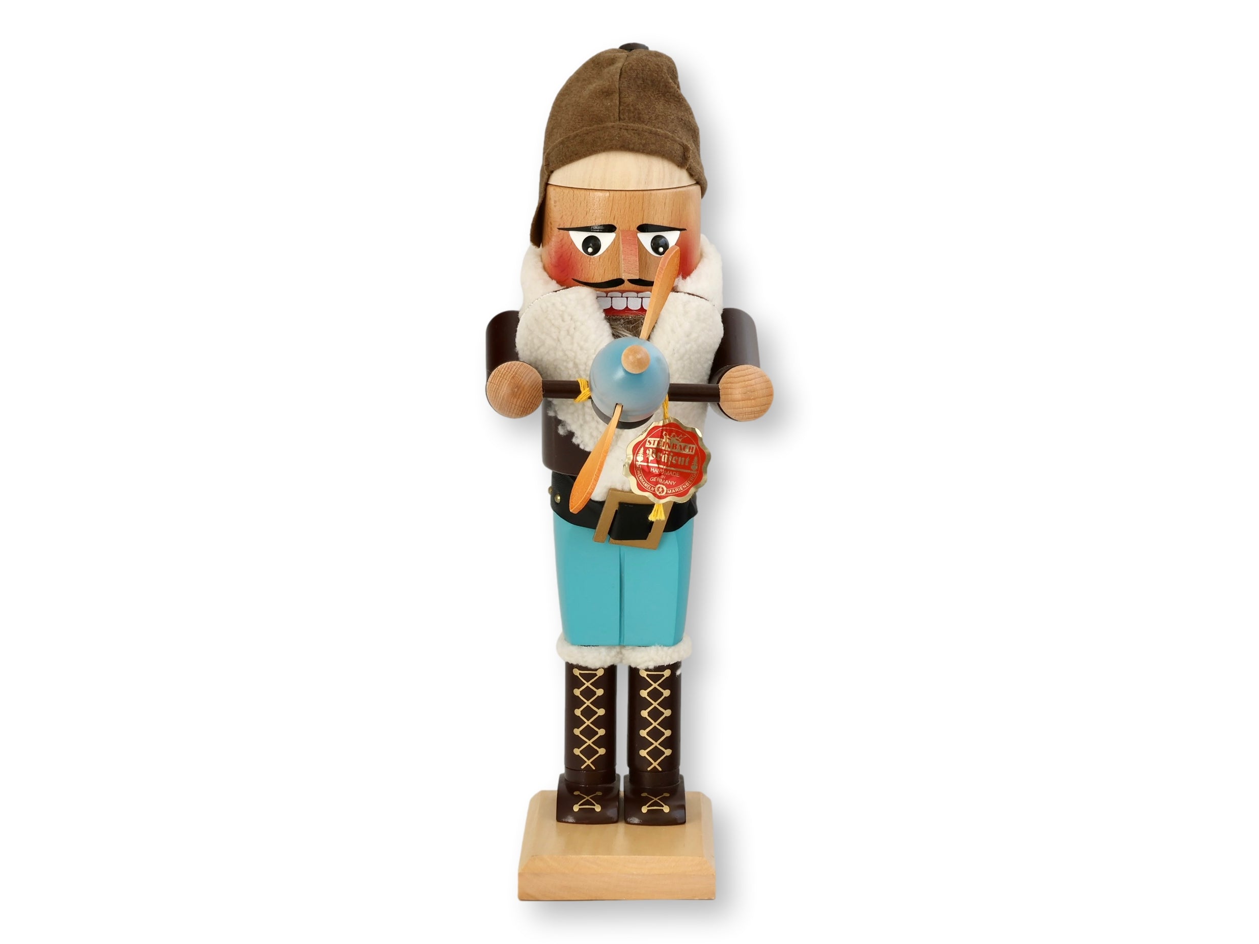 Steinbach “Aviator” German Nutcracker – Handmade in Germany – Rose ...