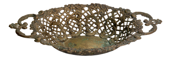 Antique French Filagree Centerpiece Bowl – Rose Victoria Antiques